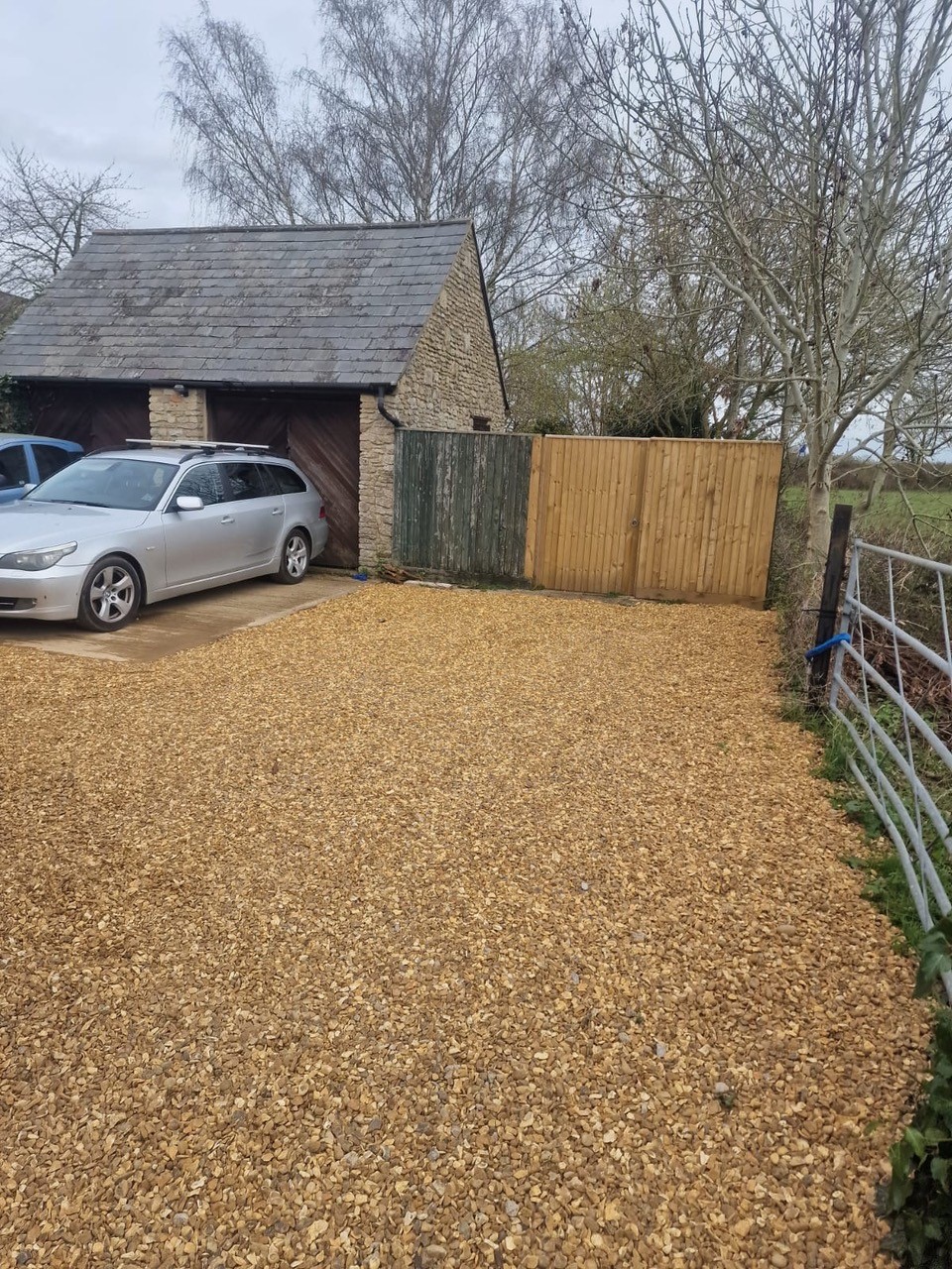 New Gravel Driveway Installation - Islip, Oxfordshire